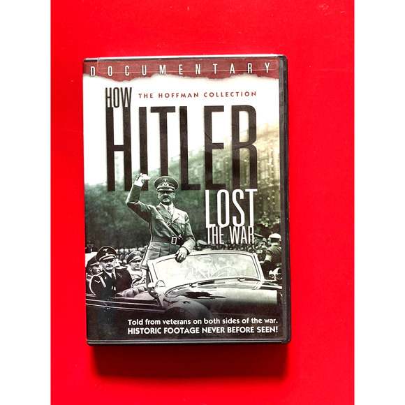 Media | Lot Of 4 Dvd Gestapo Rise And Fall Hitlers War How Hitler Lost ...